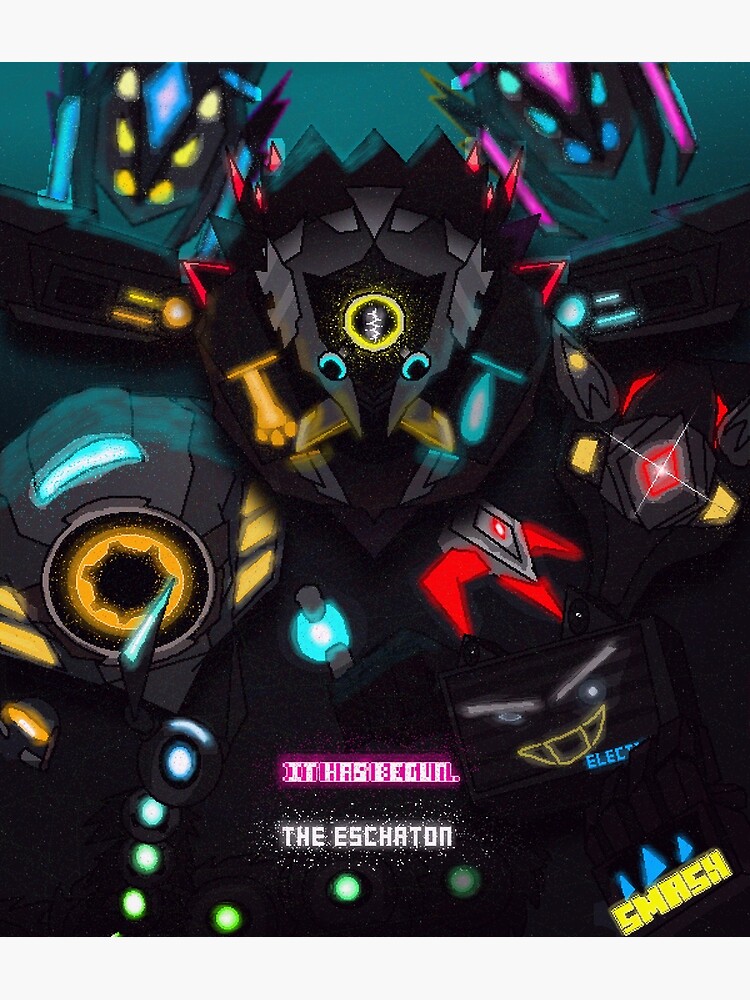 "The Eschaton - Geometry Dash" Poster for Sale by TheAverageMemer ...