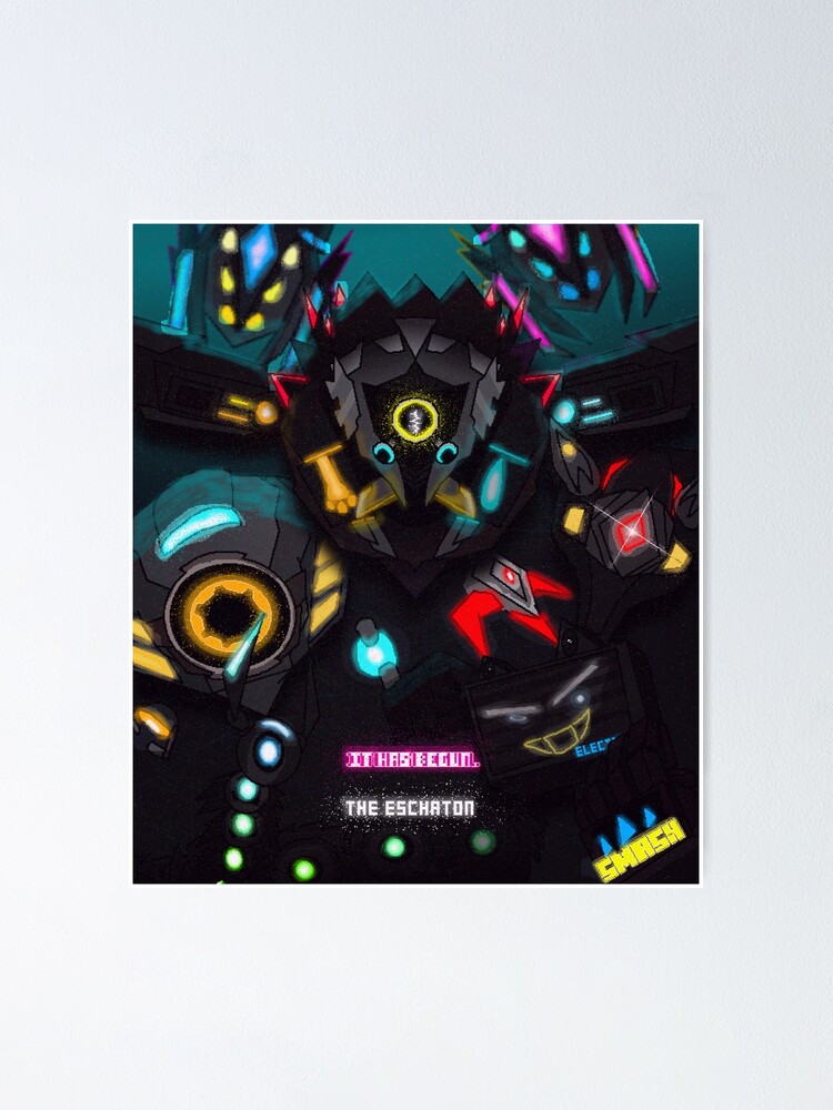 "The Eschaton - Geometry Dash" Poster for Sale by TheAverageMemer ...