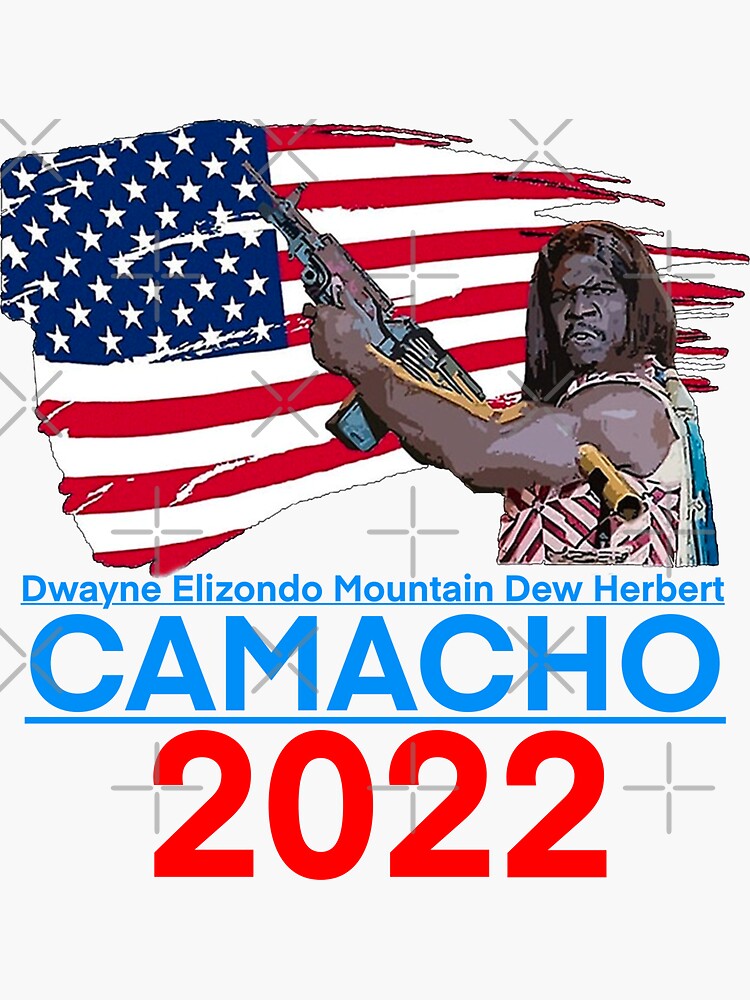"Camacho 2022" Sticker for Sale by NomiBee | Redbubble