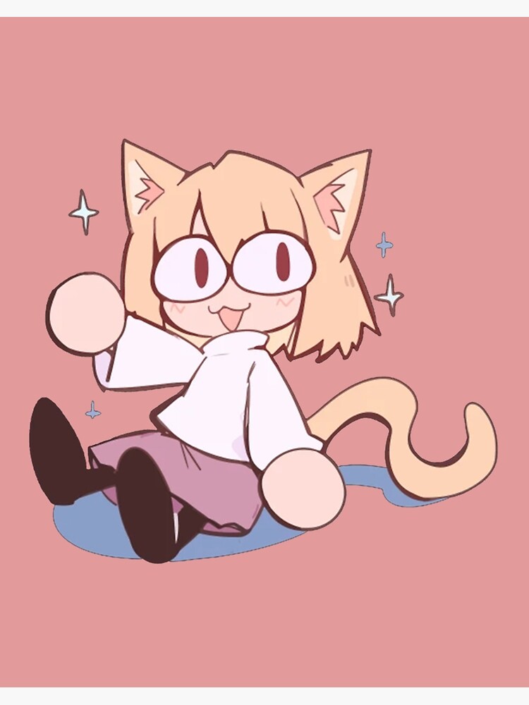 "neco arc funny neco arc,neco arc memes,neko memes,funny neko,neco arc " Art Board Print for ...