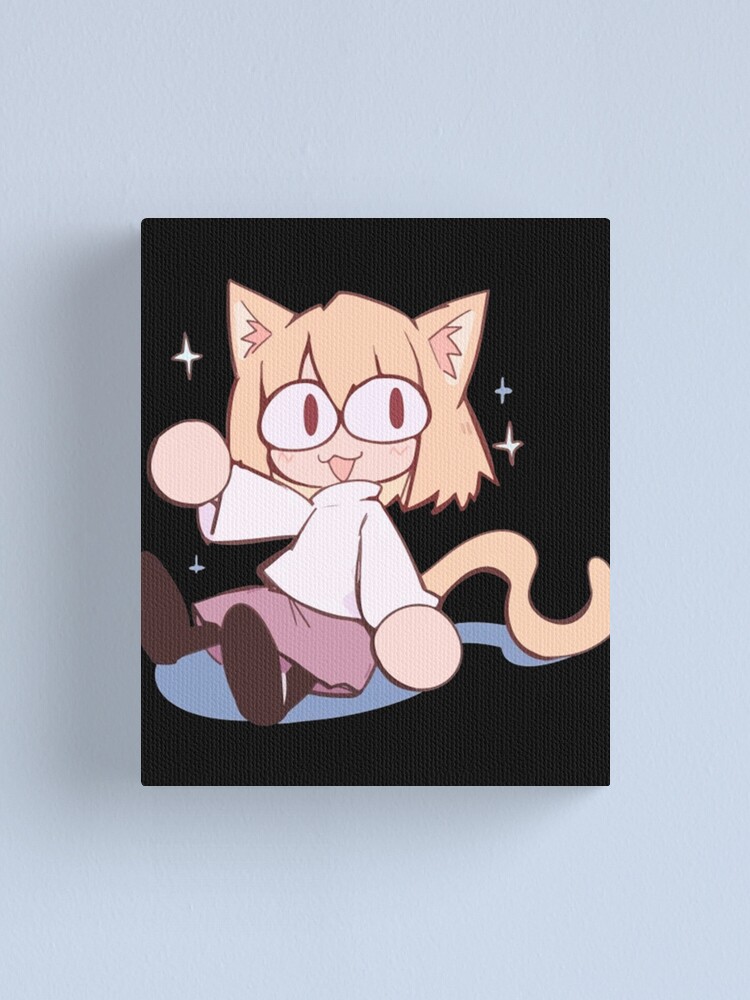 "neco arc funny neco arc,neco arc memes,neko memes,funny neko,neco arc " Canvas Print for Sale ...