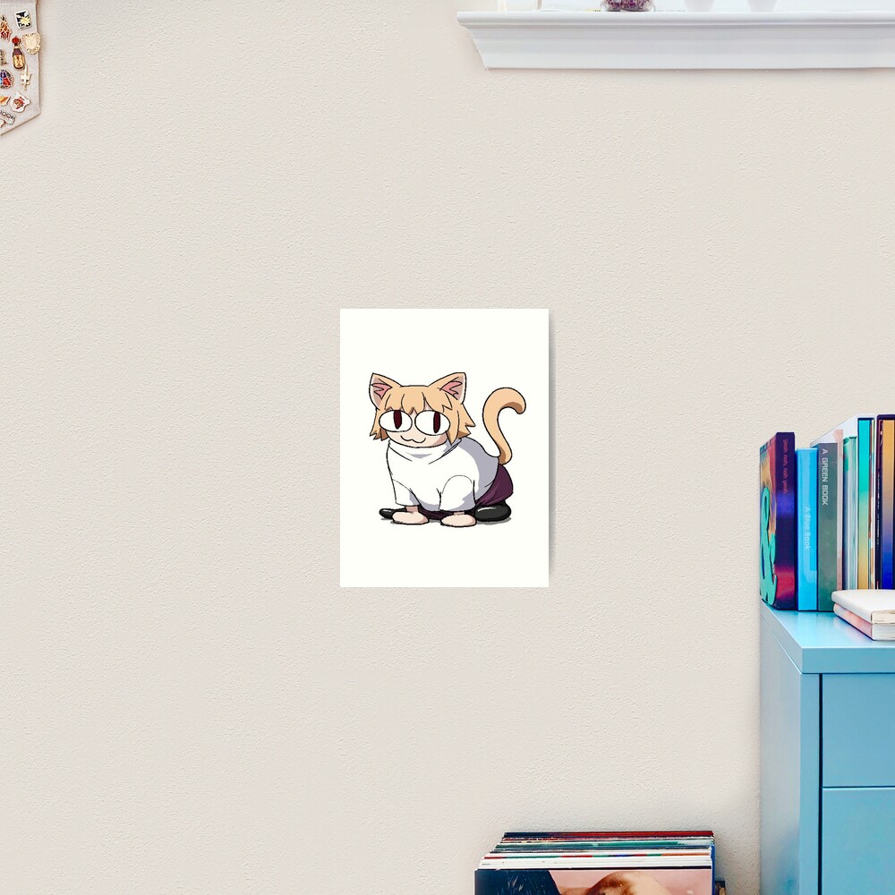 "Neco Arc Cat " Poster for Sale by ReevBridal16 | Redbubble