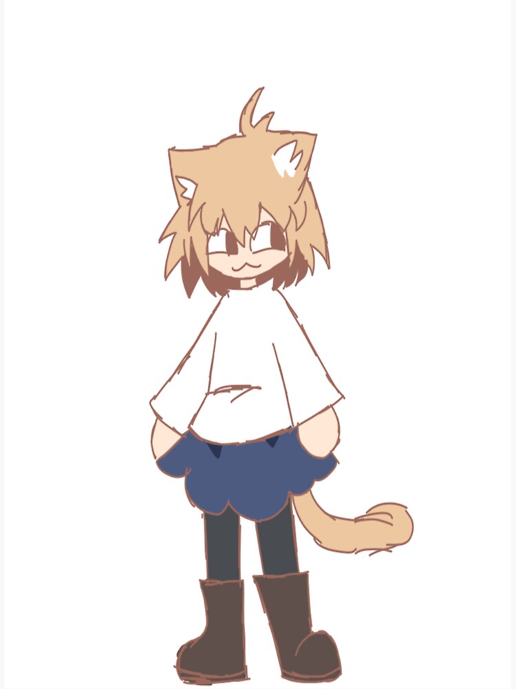 "Neco Arc Cute Cat " Sticker for Sale by ReevBridal16 | Redbubble