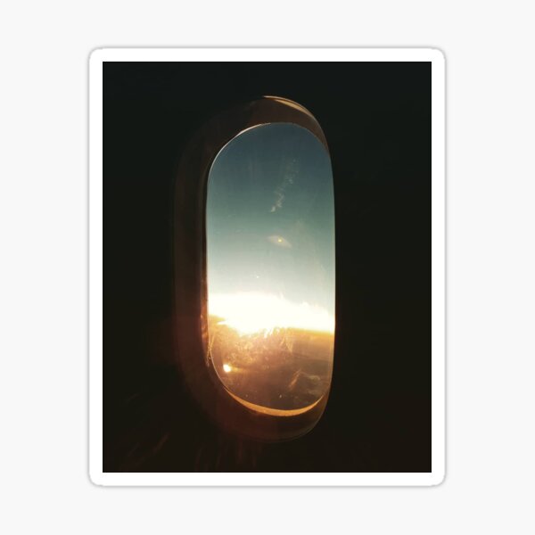 "Boeing 787 Airplane Window" Sticker by Flyingmaven | Redbubble