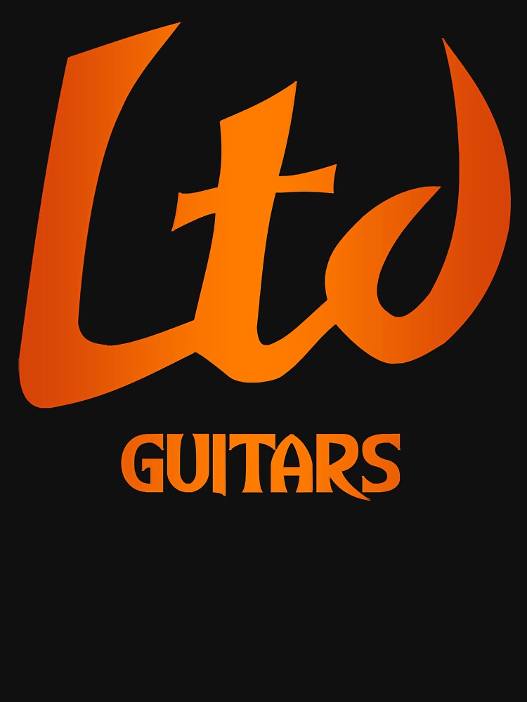 "LTD Guitar Logo" T-shirt for Sale by BasilTrujillo | Redbubble | esp t ...