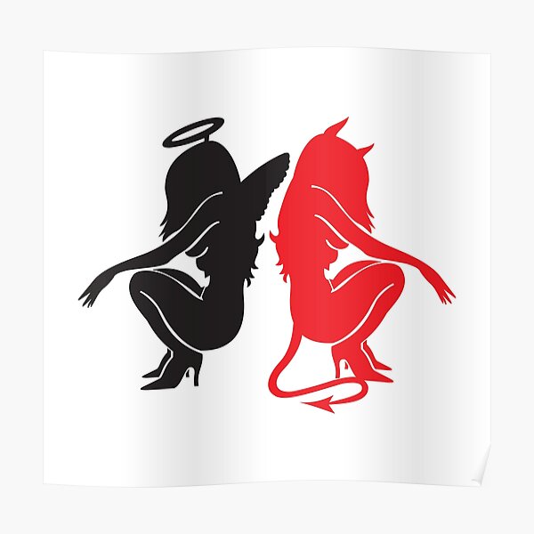 "Good Angel Bad Angel - Wrestling With Temptation - Split Personality ...
