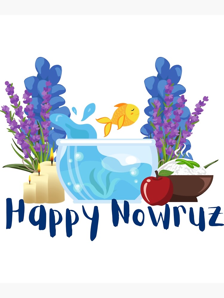 "Nowruz Nowruz 2022 Norooz Haftsin Fish Bowl Nowruz Mobarak Happy ...