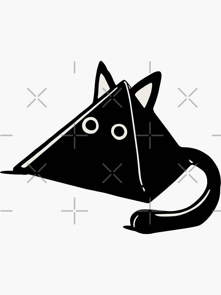 "Subtle Anime - Nichijou - Pyramid Cat - White Highlight Version ...