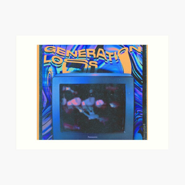 "Ranboo Generation Loss" Art Print by cleopatraB | Redbubble