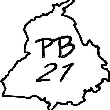 "PB 21 Sticker" Sticker for Sale by MBPrints | Redbubble