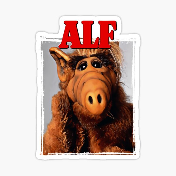 "Alf Art TV" Sticker by David5223060 | Redbubble