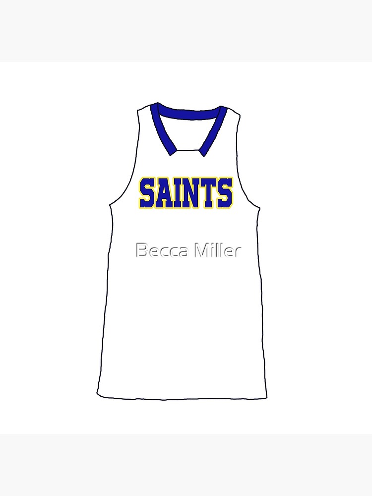 "Saints Basketball Jersey - CSS" Poster for Sale by bagelmiller | Redbubble