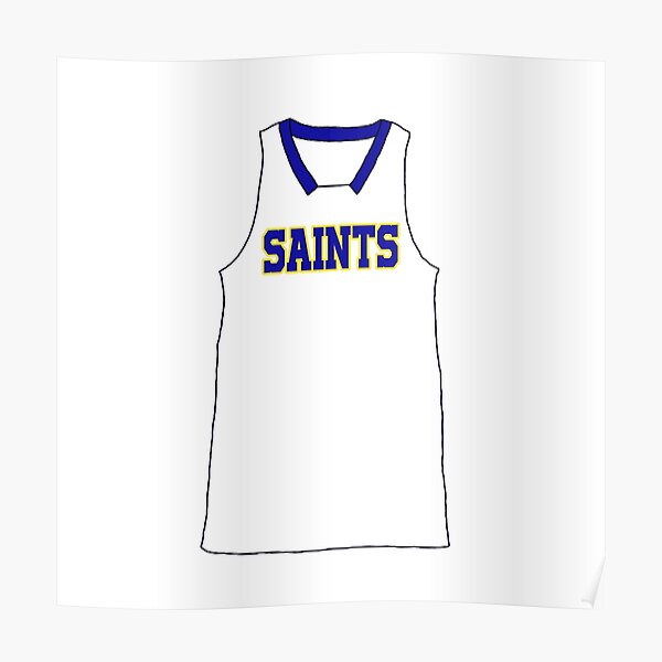 "Saints Basketball Jersey - CSS" Poster for Sale by bagelmiller | Redbubble