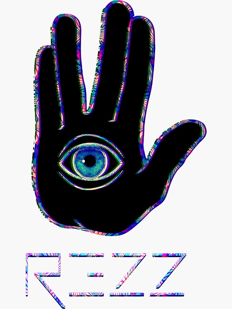 "Rezz" Sticker by hcoltartl5 | Redbubble