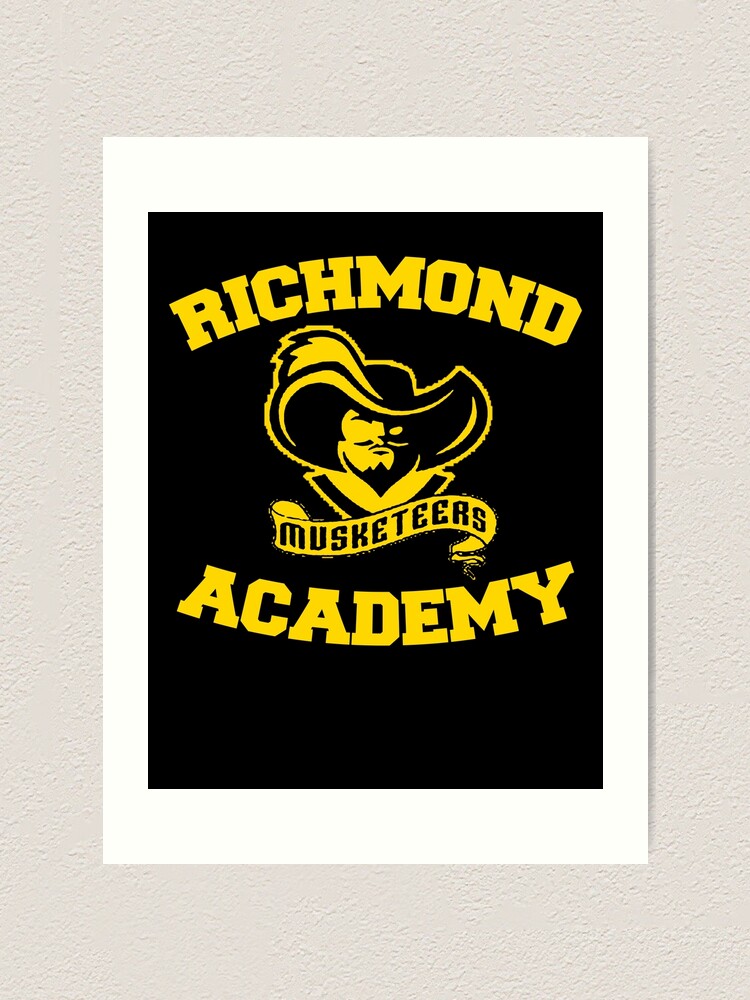 "Richmond Musketeers Academy Logo" Art Print for Sale by ClothingDC ...