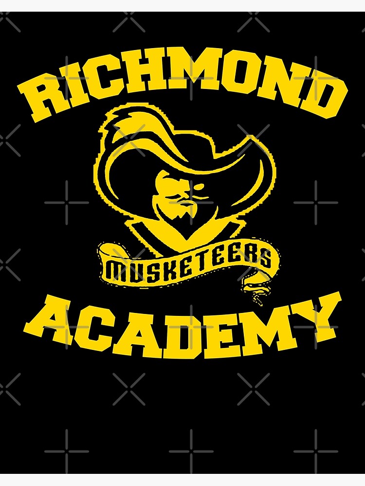 "Richmond Musketeers Academy Logo" Art Print for Sale by ClothingDC ...