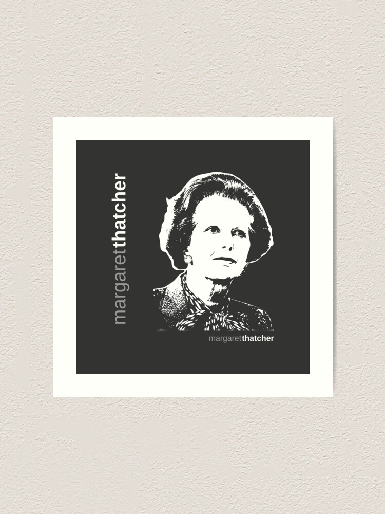 "Classic Margaret Thatcher poster" Art Print for Sale by CMYKStudio ...