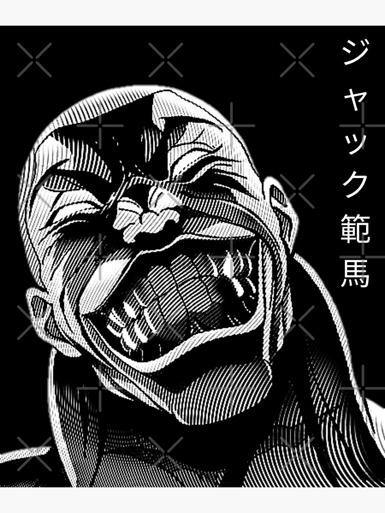 "Jack Hanma" Poster for Sale by TheBigSadShop | Redbubble