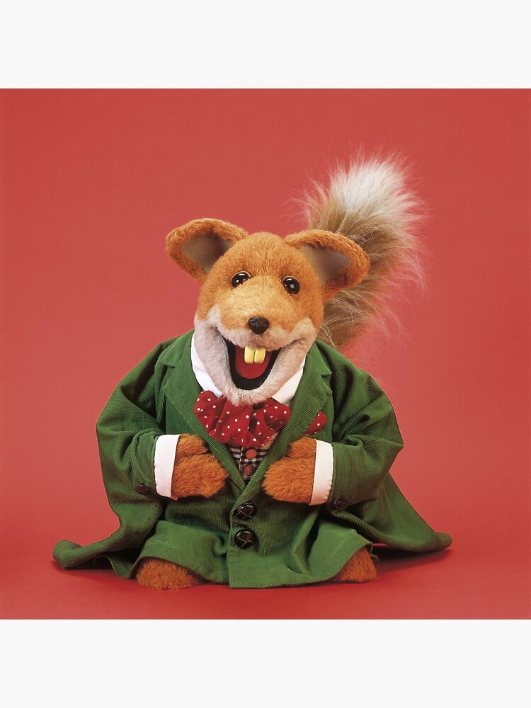 "Basil brush" Sticker by Glinda-39 | Redbubble