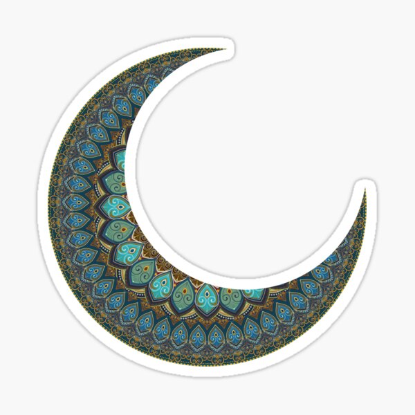 "Ramadan Moon Islamic pattern" Sticker for Sale by SpyroNaren | Redbubble