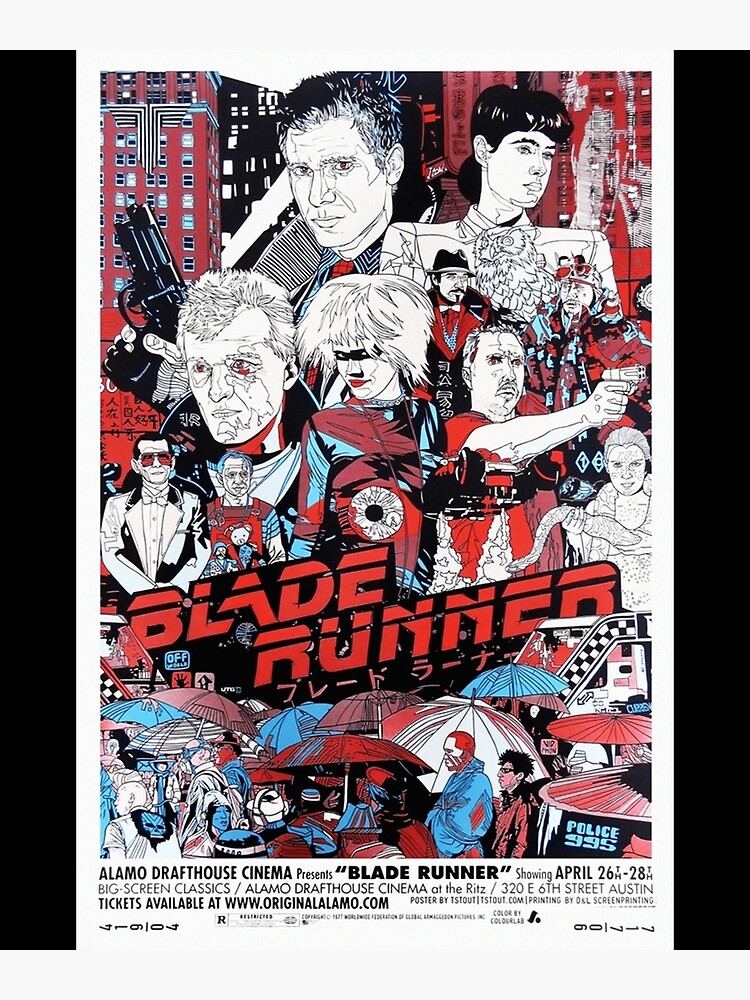 "Blade Runner Japanese Movie Poster 1982 Poster" Poster by biehlesqmccu ...