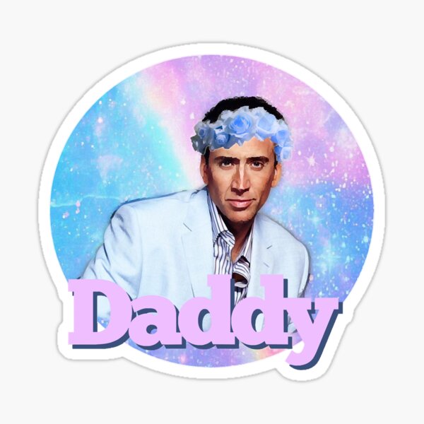 "Daddy" Sticker by AliceWotring | Redbubble