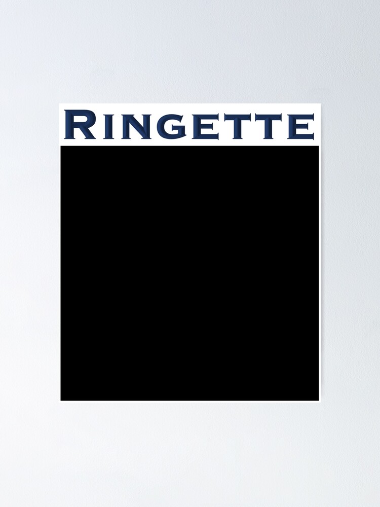 "Ringette Sticker" Poster for Sale by samirdari7 | Redbubble