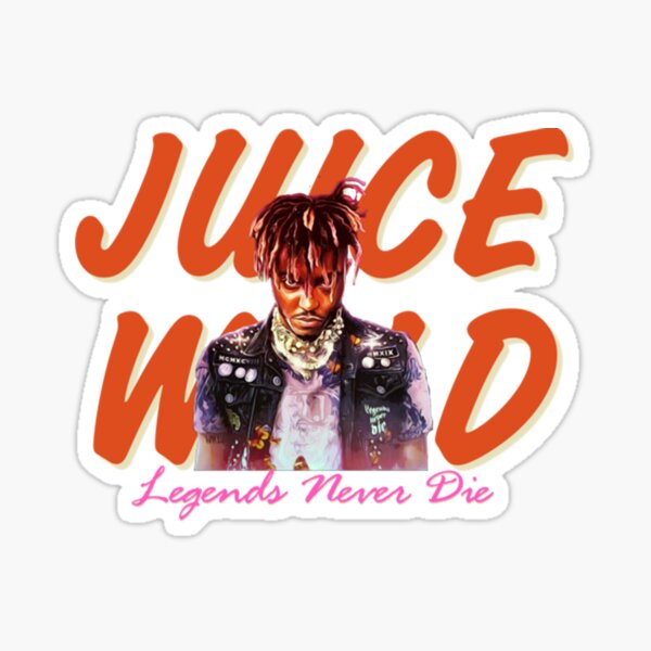 "JUICE-WRLD" Sticker by meekeroluc | Redbubble