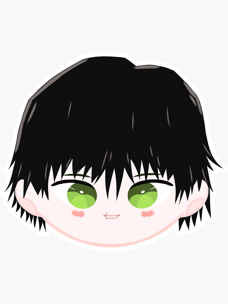 "Fushiguro Toji Chibi Version" Sticker for Sale by gumsbun | Redbubble