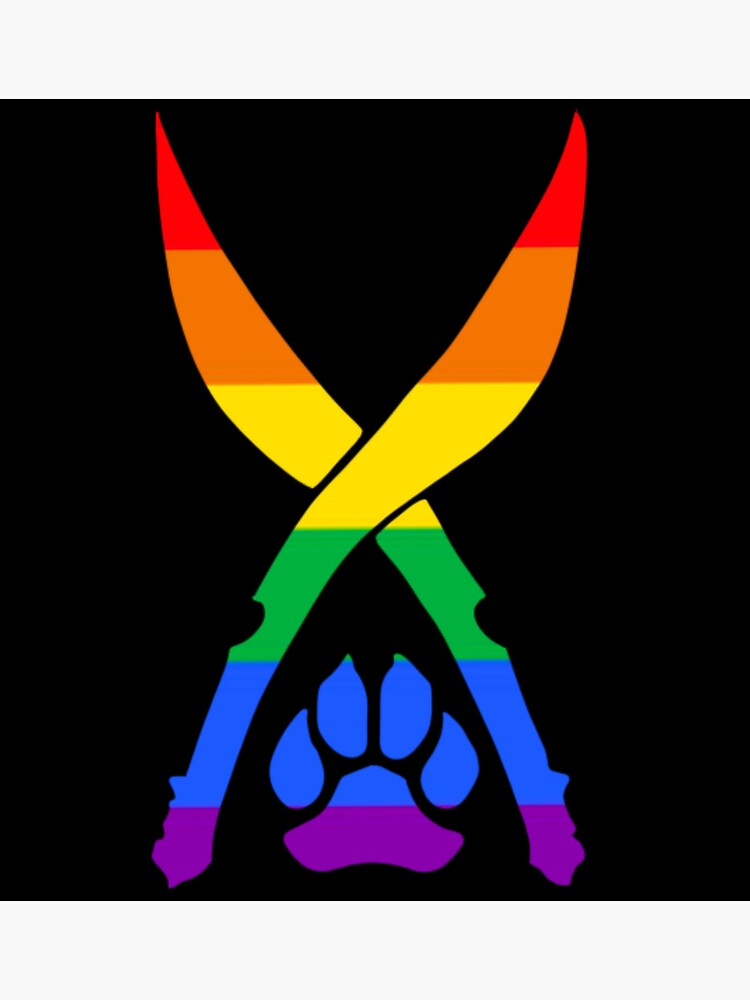 "Gay Ranger DnD 5e Logo" Art Print by CeruleanSiren97 | Redbubble