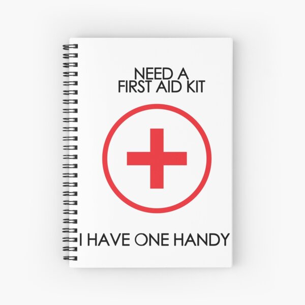 First Aid Kit Spiral Notebooks | Redbubble