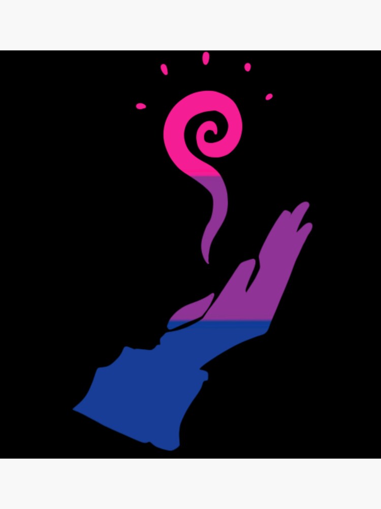 "Bisexual Wizard DnD 5e Logo" Art Print for Sale by CeruleanSiren97 ...