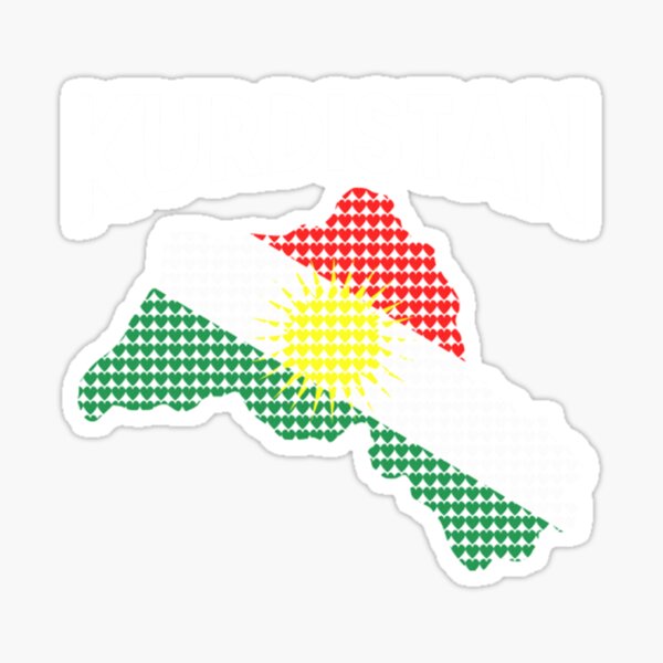 "Kurdistan Freedom Kurdish " Sticker by ahmeddzfmc | Redbubble
