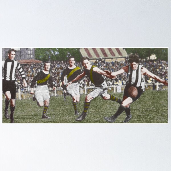 "Richmond 1920 grand final VFL AFL football Tigers" Poster for Sale by ...