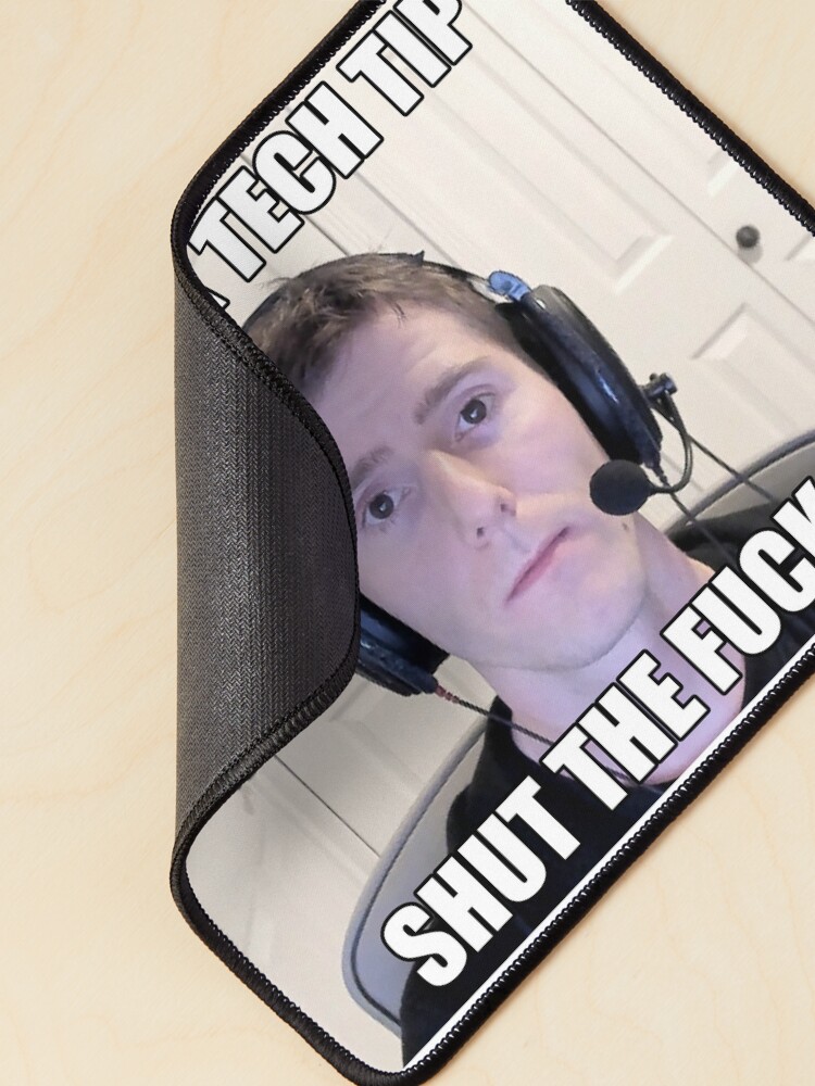 "Linus Tech Tips | heres a tech tip " Mouse Pad for Sale by Rainfalling ...