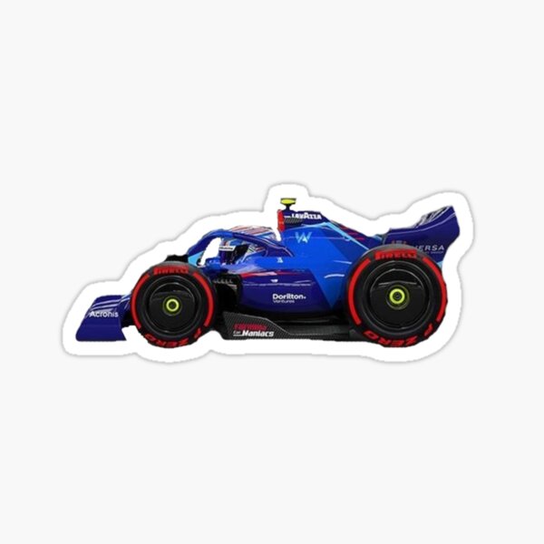 "Williams F1 car artwork" Sticker for Sale by JoCo18 | Redbubble