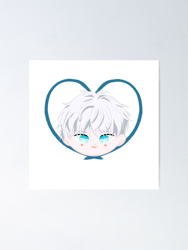 "Satoru Gojo Love Version" Poster for Sale by gumsbun | Redbubble