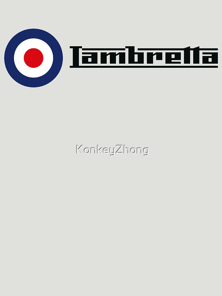 "Lambretta Logo with Roundel" T-shirt for Sale by KonkeyZhong ...