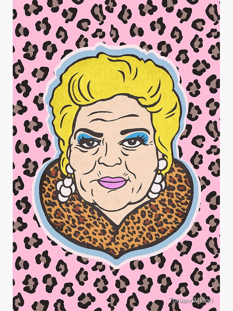 "Pat Butcher" Poster by ToruandMidori | Redbubble
