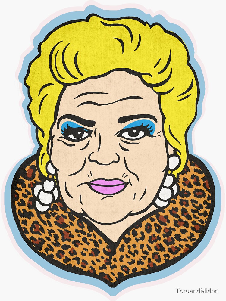 "Pat Butcher" Sticker for Sale by ToruandMidori | Redbubble
