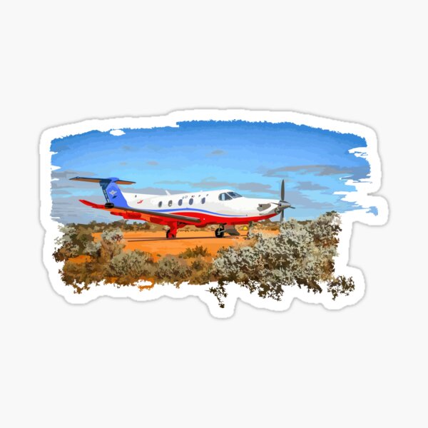 "Flying Doctor Clinic" Sticker for Sale by GregThompson | Redbubble