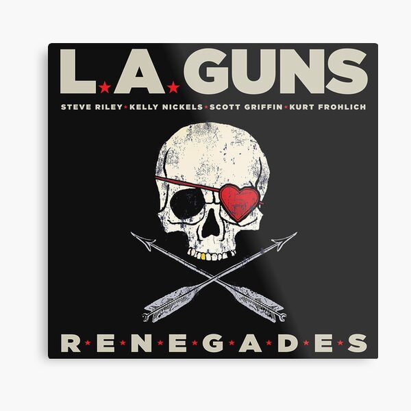 "Best,la guns - logo" Metal Print for Sale by mbiniong | Redbubble