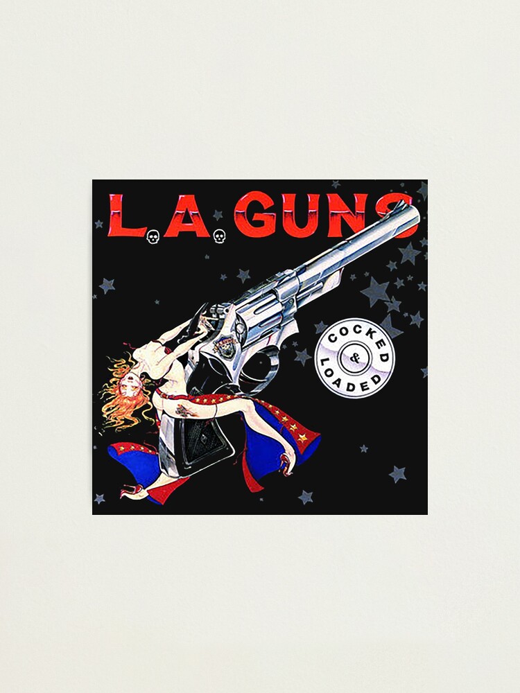 "Best,la guns - logo" Photographic Print for Sale by mbiniong | Redbubble