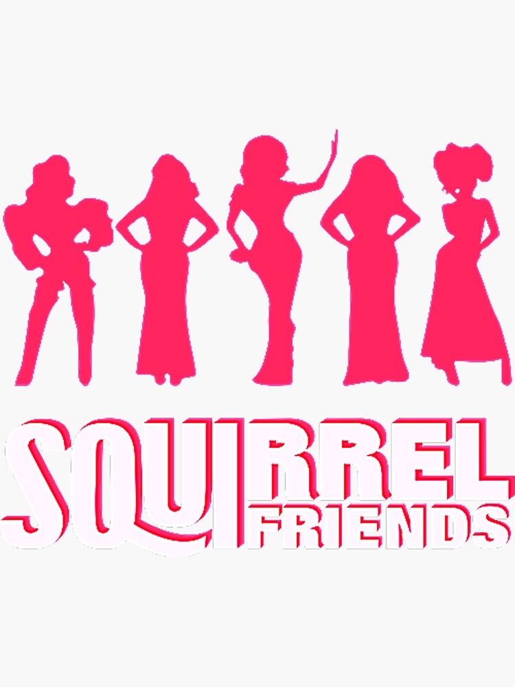 "My Squirrel Friends- Rupaul Drag Race" Sticker by connollyburglci ...