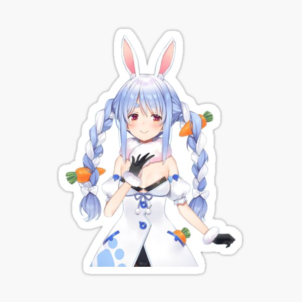 "Usada Pekora" Sticker by Olivia-yace | Redbubble