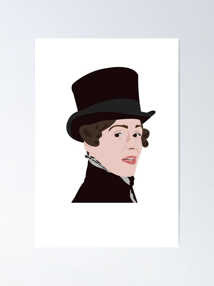 "Gentleman Jack" Poster by MismatchMedley | Redbubble
