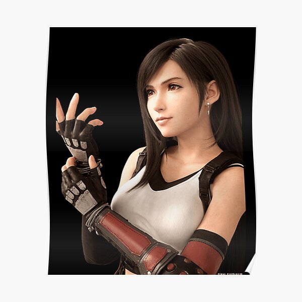"Tifa Lockhart Classic ." Poster by liggetoehend | Redbubble