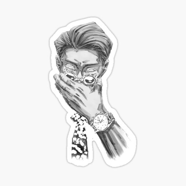 "Jujutsu Kaisen Nanami - Kento Nanami - Anime Classic ." Sticker by ...