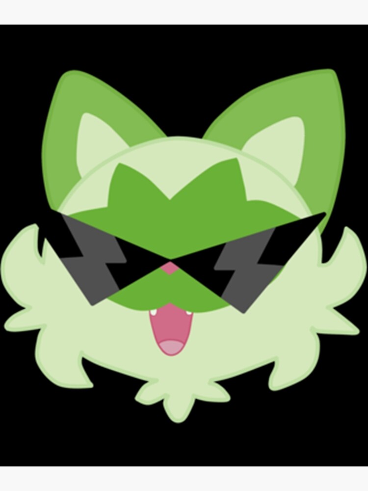 "Sprigatito with glasses Classic ." Poster for Sale by marciaikweym ...