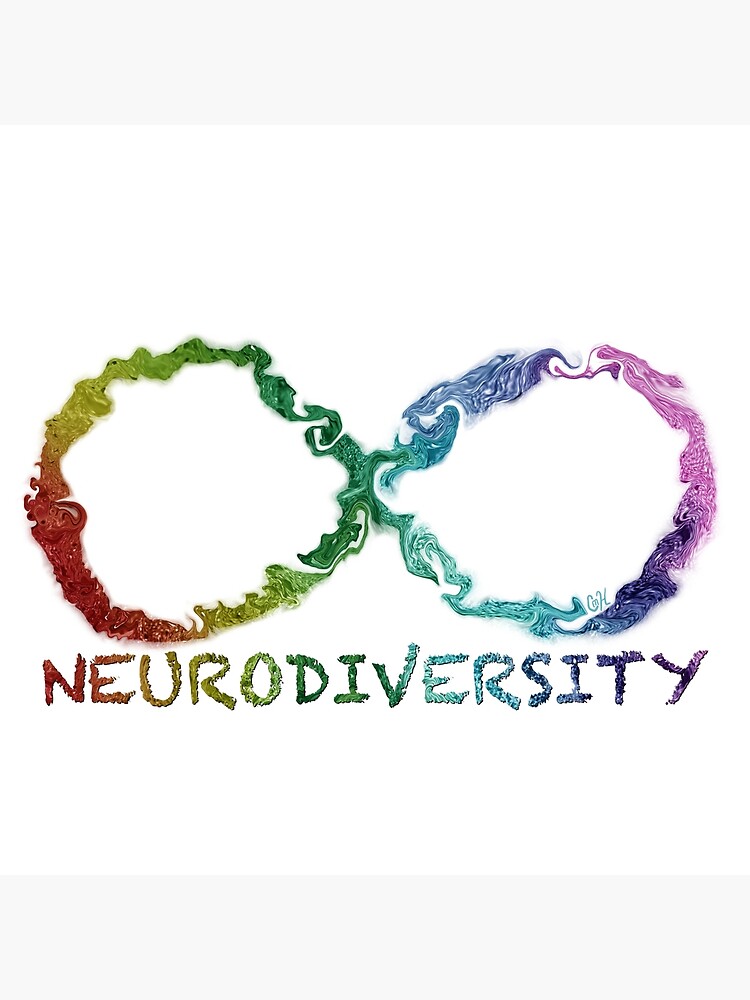 "Neurodiversity Acceptance Infinity Symbol" Poster for Sale by ...